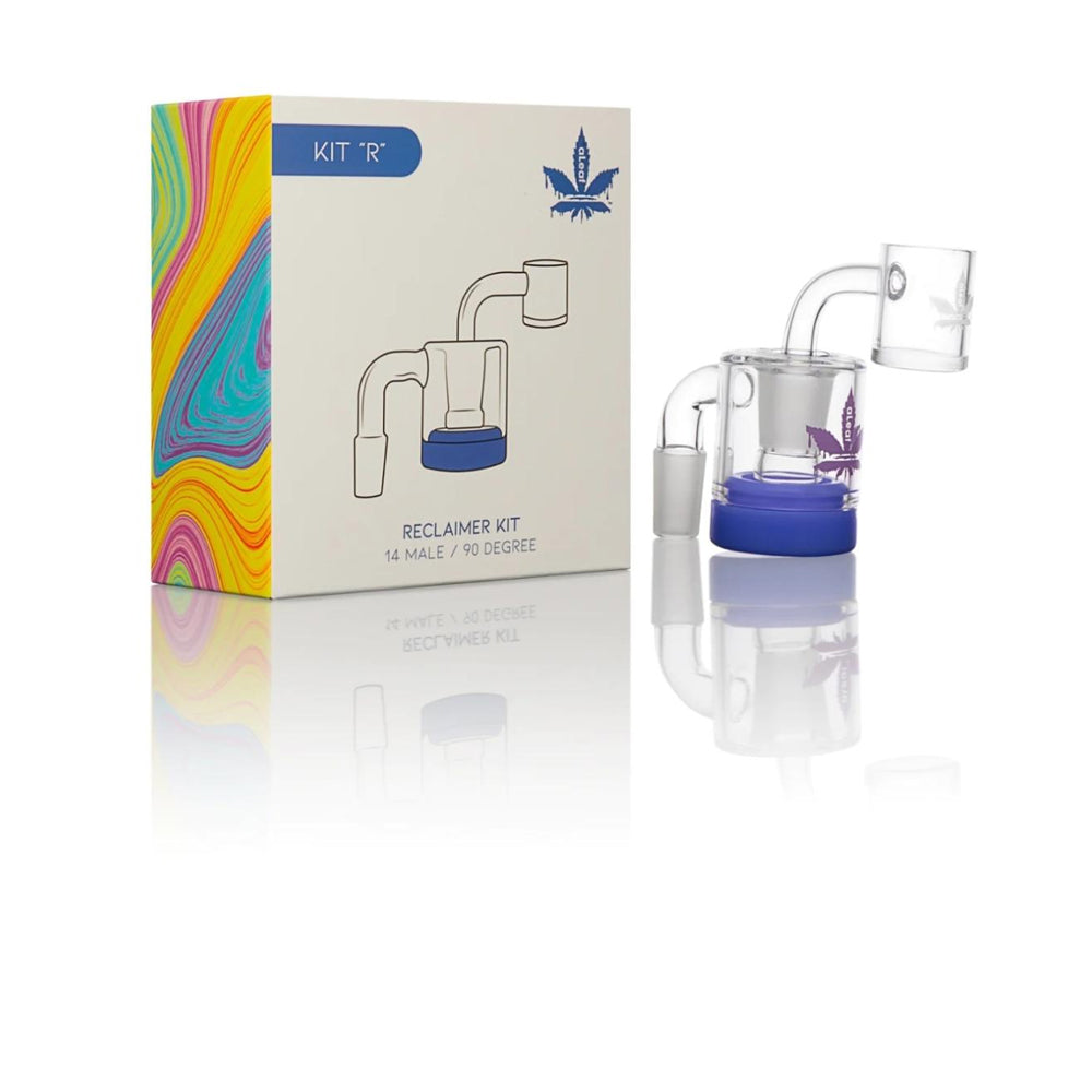 Aleaf Dropdown Reclaimer Kit 14mm Male 90 Degree – The Treasure Chest FL